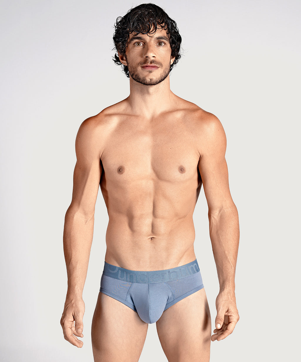 ELEMENTAL BLUE Padded Brief – Rounderbum LLC