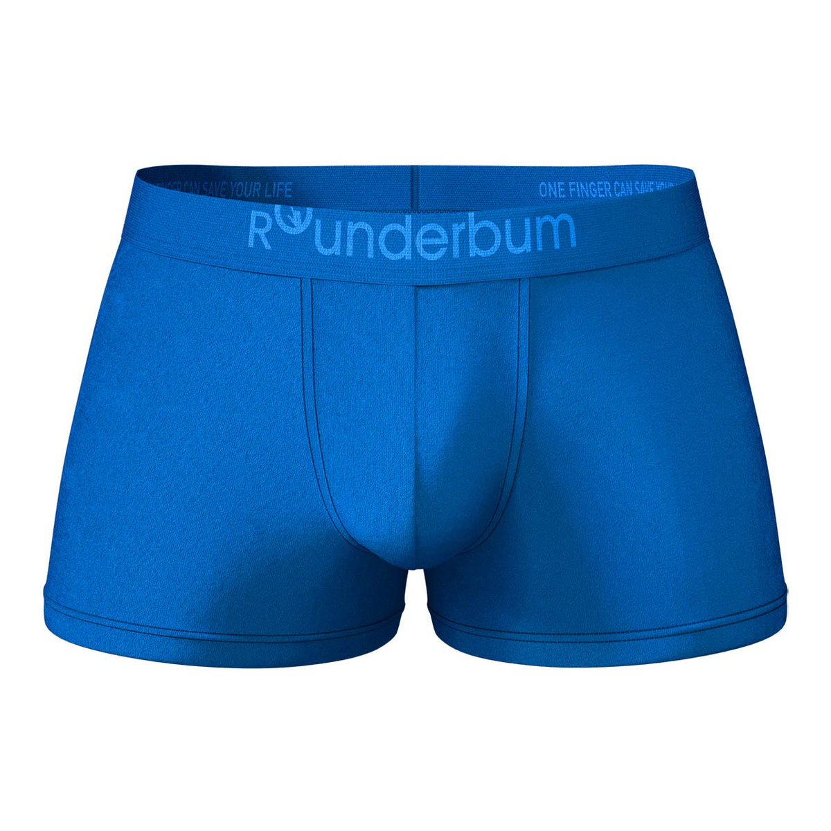 ONE FINGER Padded Boxer Trunk – Rounderbum LLC