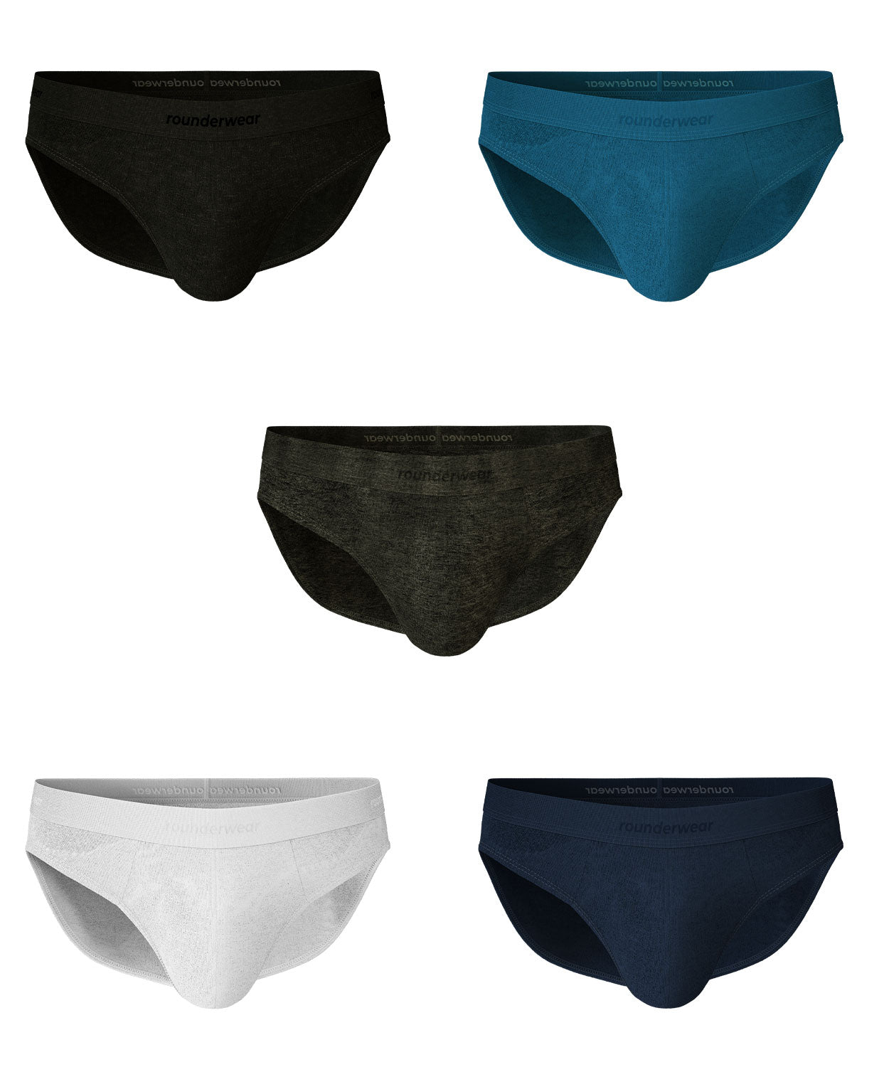 Essentials Cotton Brief 5-Pack - Rounderbum