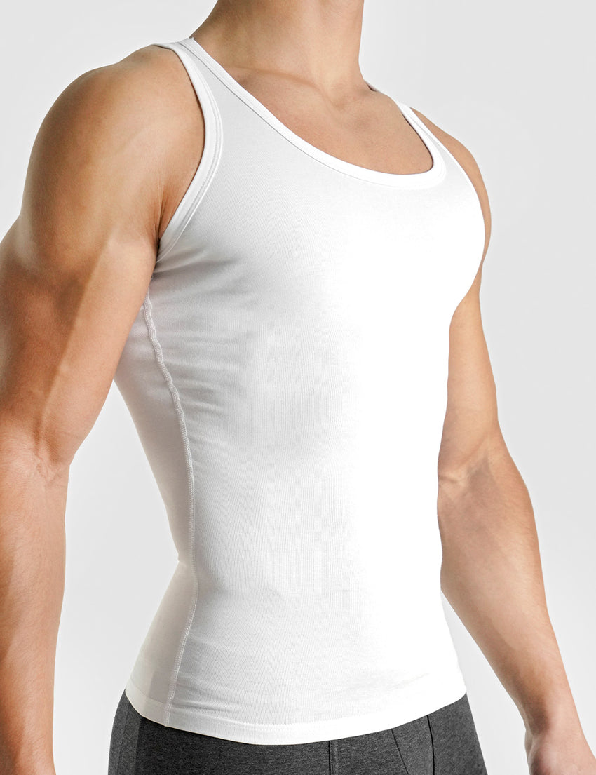 Cotton Compression Tank Top – Rounderbum LLC