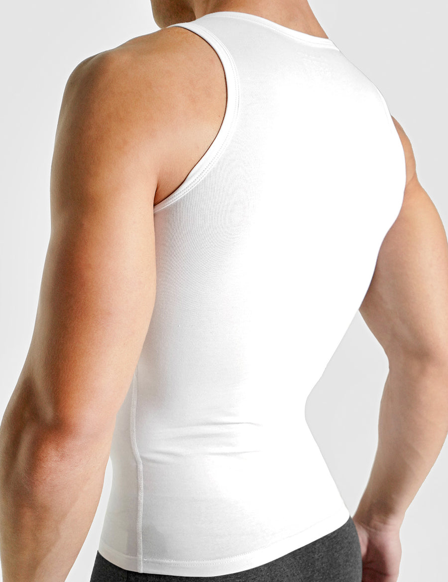 Cotton Compression Tank Top – Rounderbum LLC
